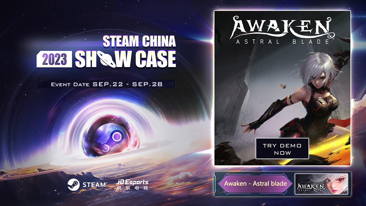 Awaken - Astral Blade Showcased at Steam China Today! - ESDigital Games