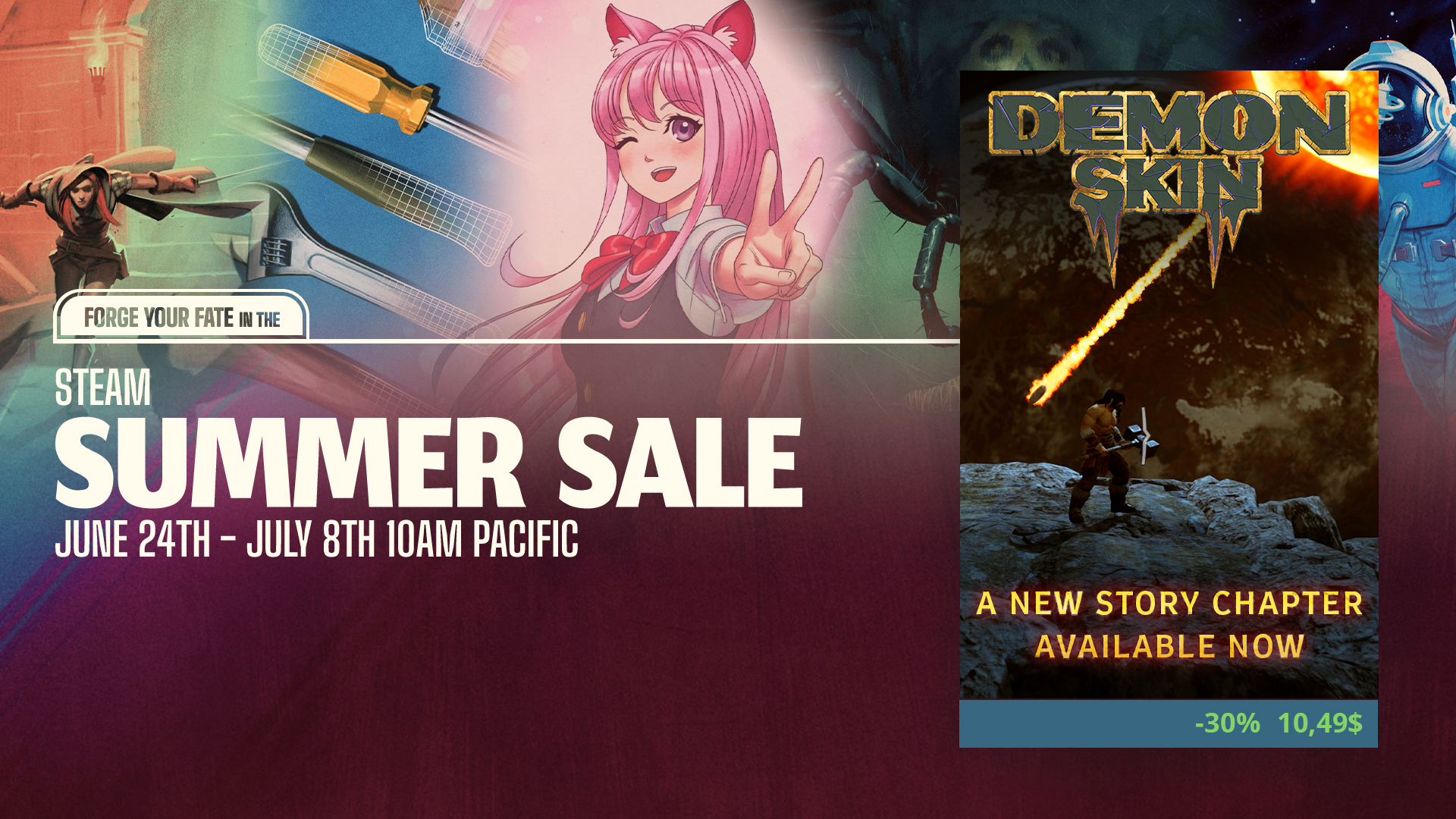 Free Story DLC for Demon Skin is now available on Steam! - ESDigital Games