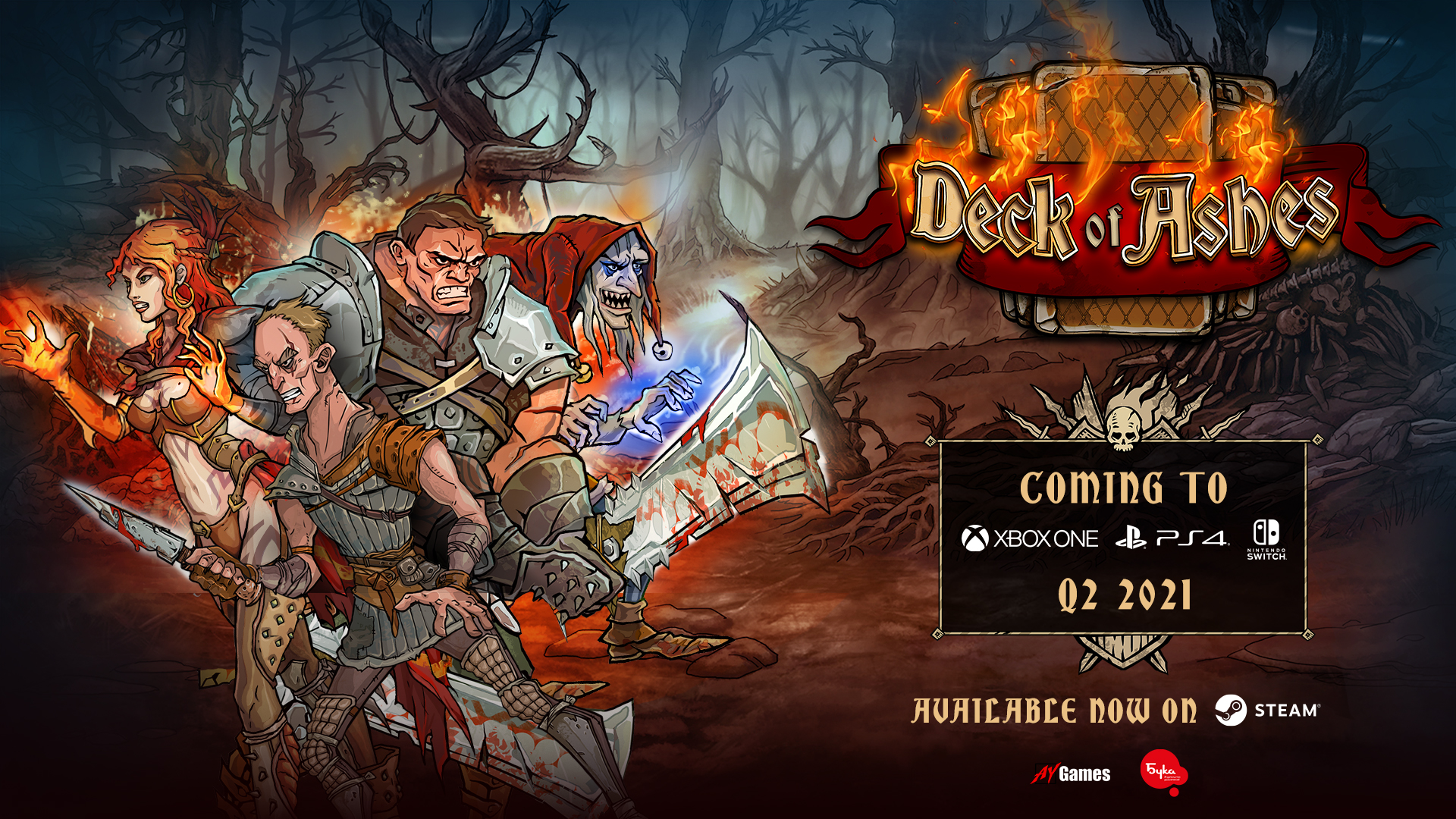 Deck of Ashes is announcing its console version with a new trailer! - ESDigital Games